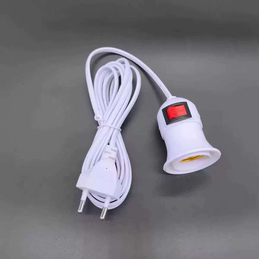 Jual Fitting Lampu Gantung Kabel 3 Meter 5 Meter 10 Meter Fitting Lampu ...
