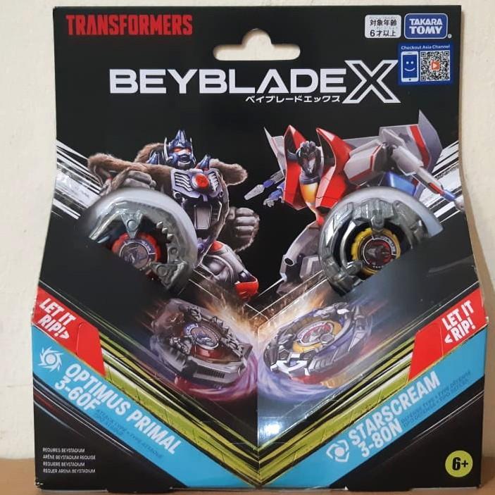Jual TAKARA TOMY, Beyblade X BX-00 Transformers Optimus Primal 3-60F ...