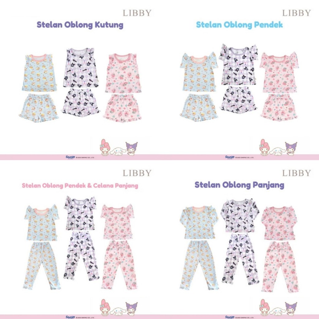 Jual NEW! LIBBY STELAN OBLONG MOTIF ISI 3 STEL | SANRIO VOL.2 | FAIRY WISH | FOREST MINGLE ...