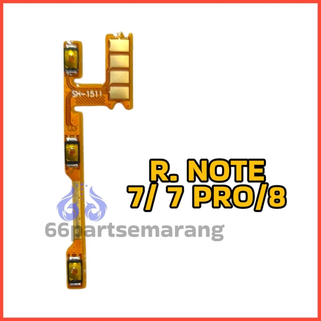 Jual Flexibel Flexible Tombol Luar Power On Off Volume Redmi Note 7 / Note 8 Copotan Cabutan ...