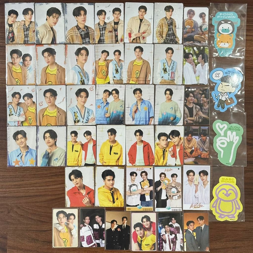 Jual GMMTV CC PC We Are the Series Boxset Fancon Photobook Official Collectible Card Photocard ...