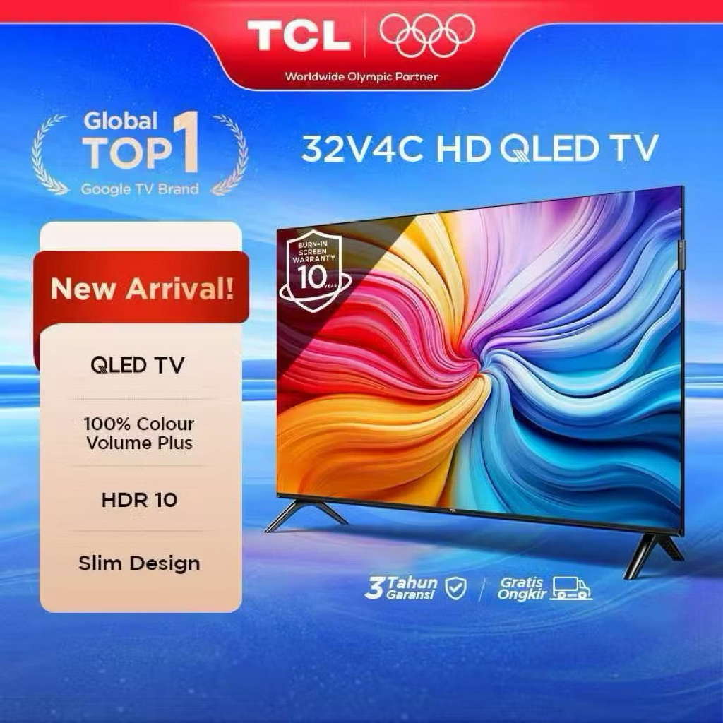 Jual TCL QLED LED Google TV Android Smart Digital TV 32G9 FHD 40G9 43G9 ...