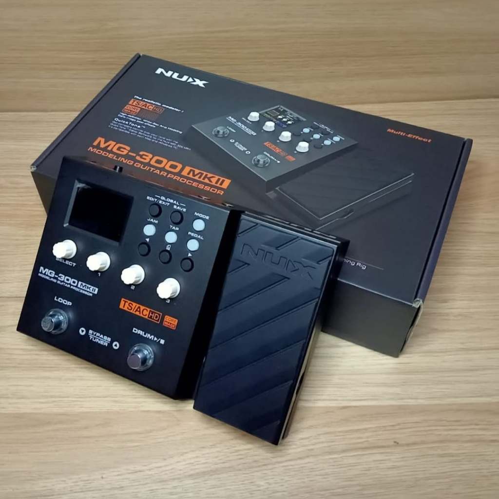 Jual NUX MG-300 MKII Digital Multi effects Nux MG 300 MK II | Shopee ...