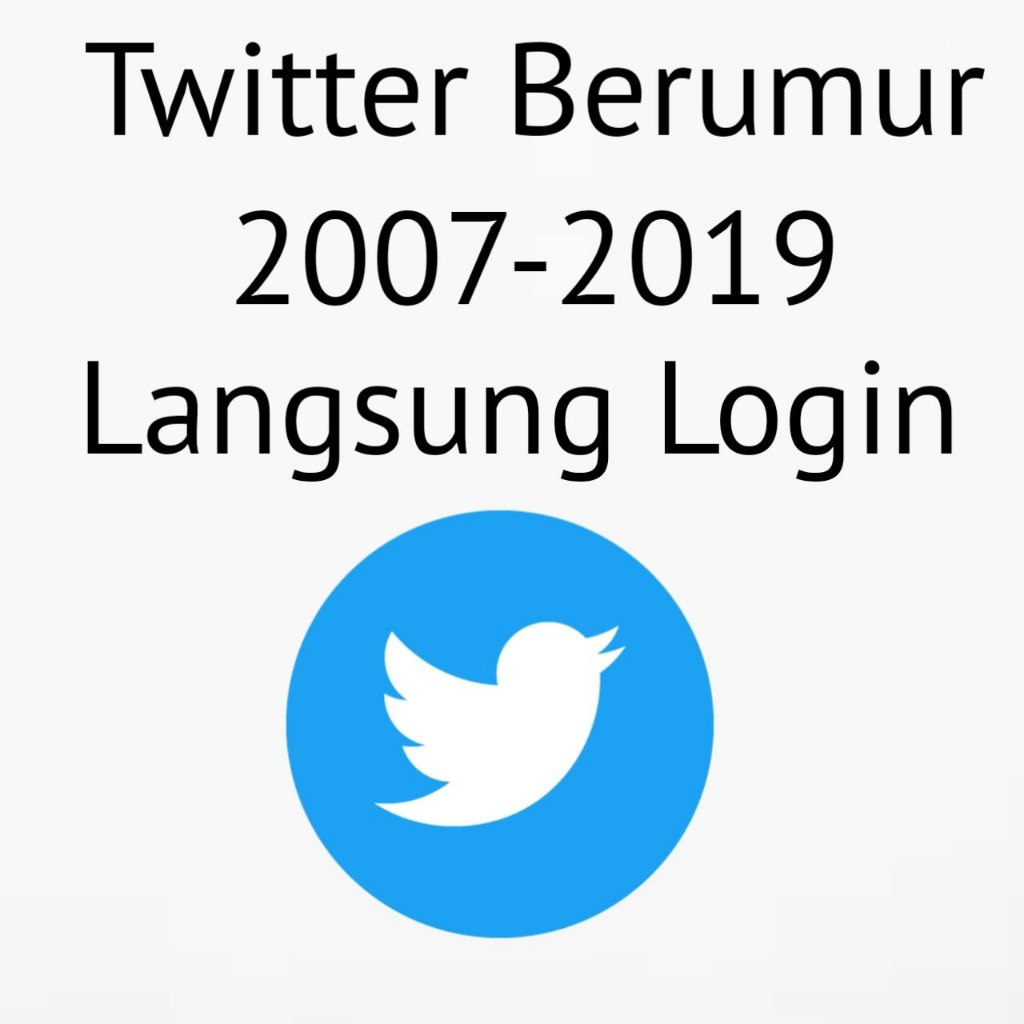 Jual Akun Twitter Old 2007-2019 Langsung Login / twitter lama | Shopee ...