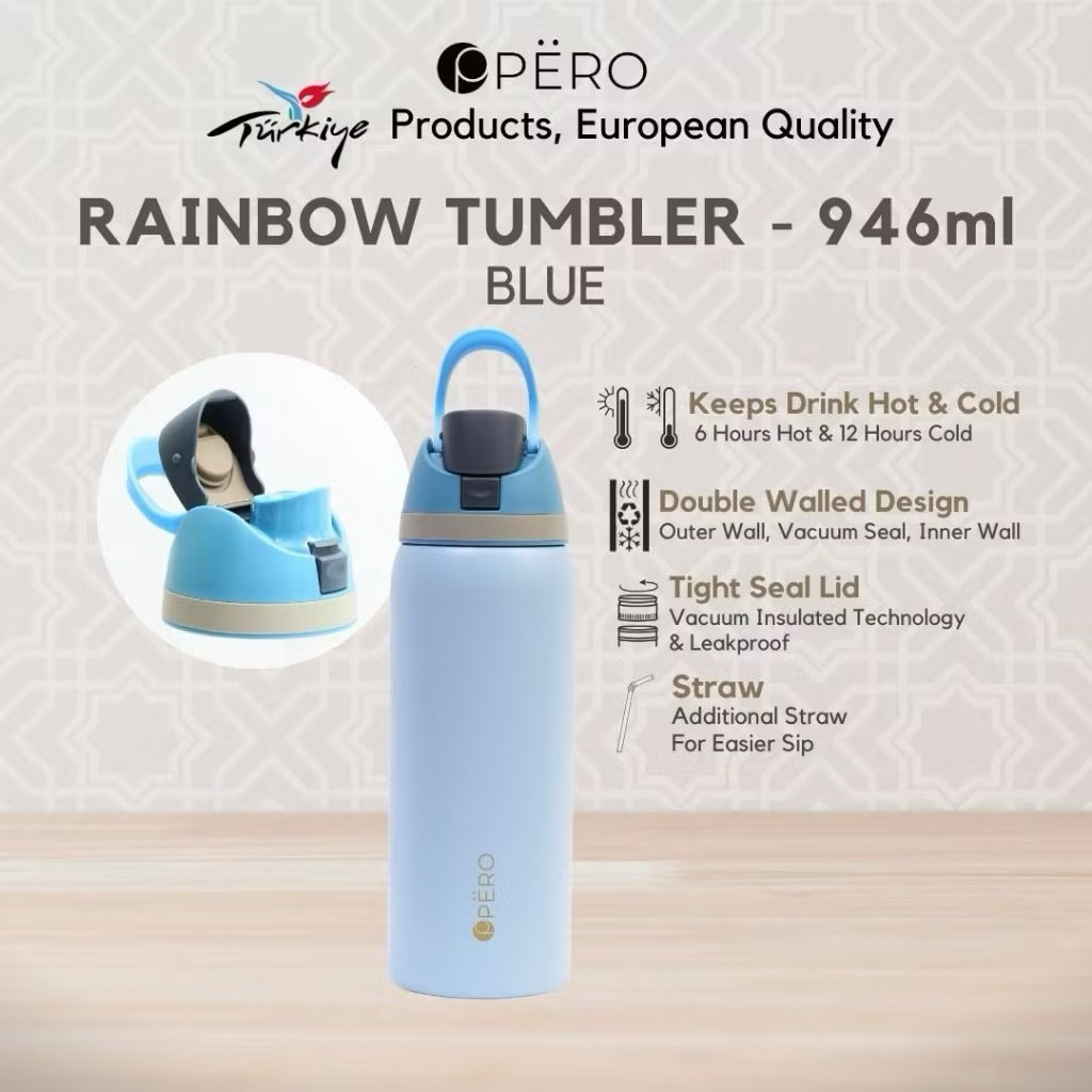 Jual [Pre-Order] Pero Permos Rainbow Tumbler 946ML / Botol Minum Tahan ...