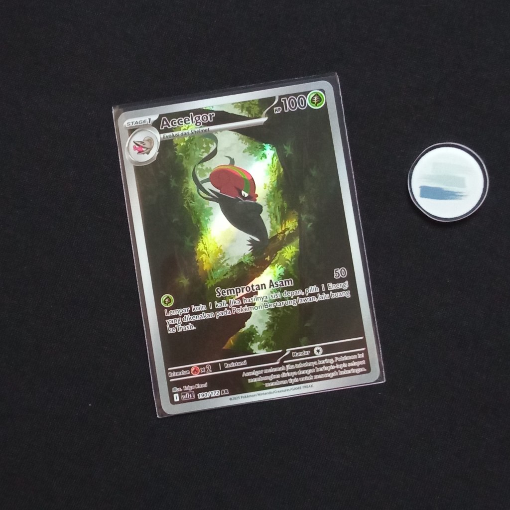 Jual Accelgor AR sv11s Hitam & Putih Pokemon TCG Indonesia | Shopee ...