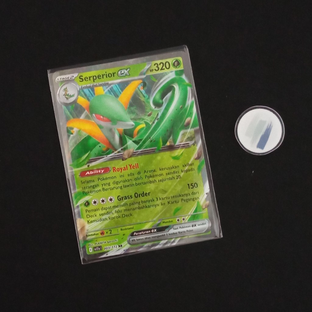 Jual Serperior EX RR sv11s Hitam & Putih Pokemon TCG Indonesia | Shopee ...