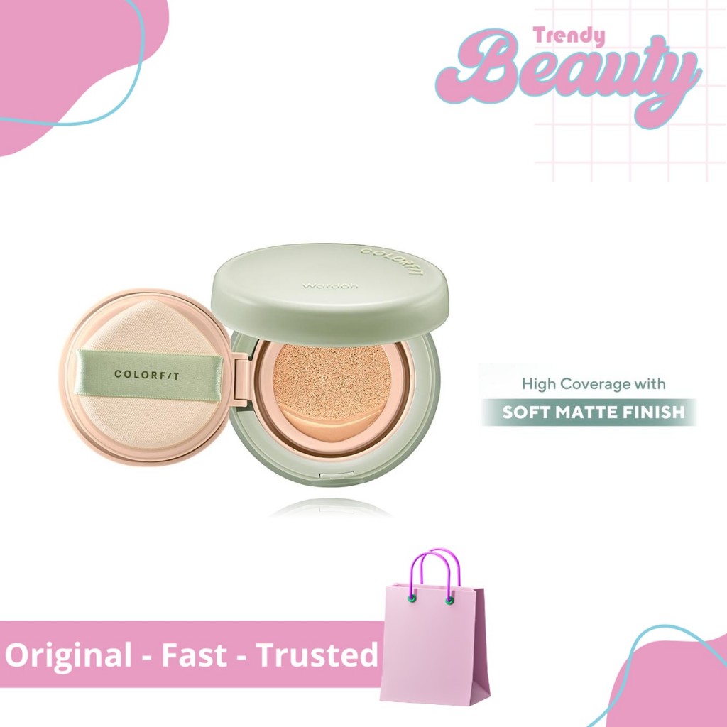 Jual NEW! Wardah Colorfit 5D Blur Cloud Cushion Matte Finish Tahan Lama ...