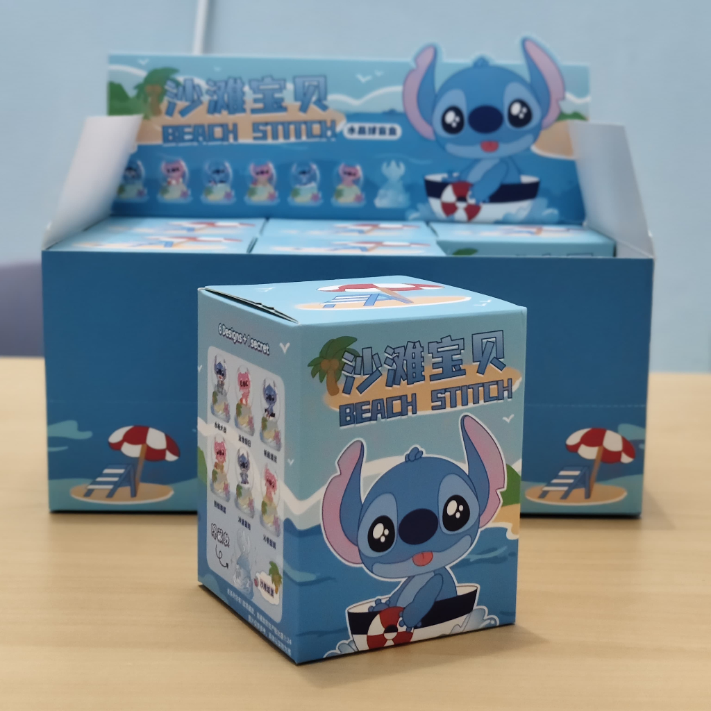 Jual Gemoy - Blind Box Bola Kristal Sanrio, Stitch, Shinchan, Anya Spy ...