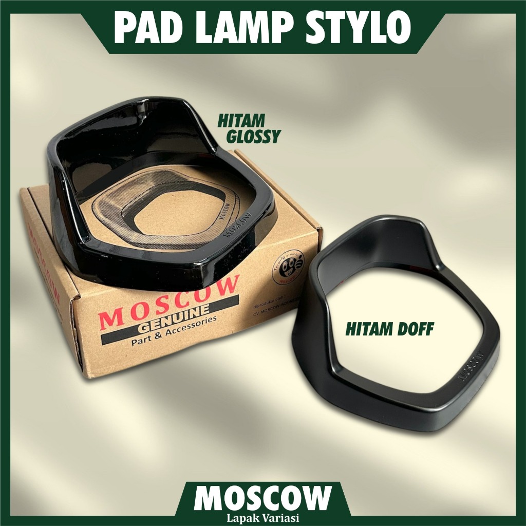 Jual Cover Front Lamp Stylo 160 ABS Motor Honda Keren HITAM DOFF ...
