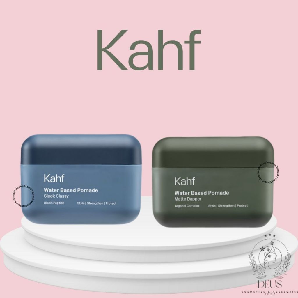 Jual Kahf Water-based Pomade Sleek Classy & Kahf Water-based Pomade ...