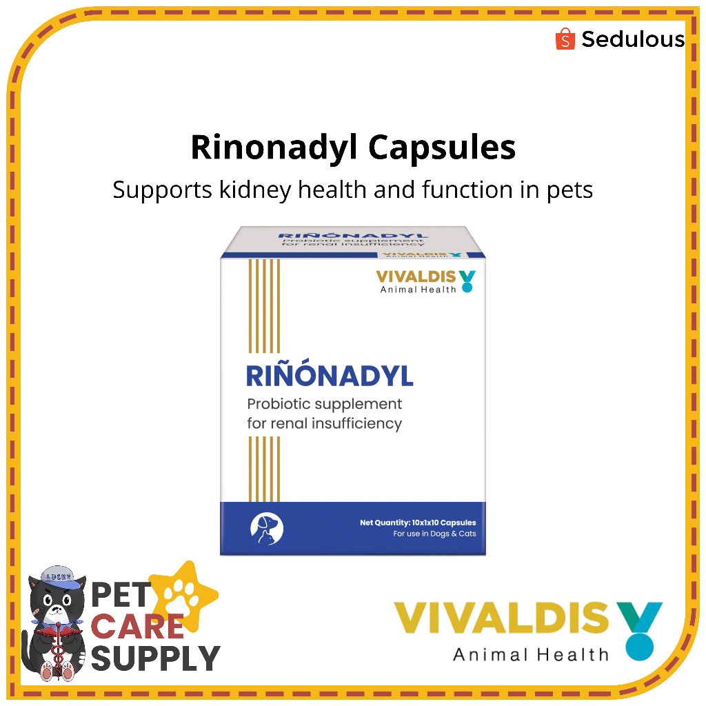 Jual Vivaldis Rinonadyl Kidney & Renal Support / CKD / Azotemia For Cat ...