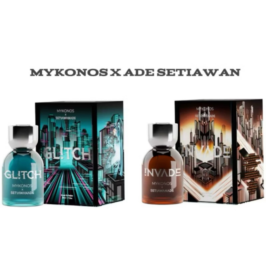 Jual mykonos glitch X set1awanade 50ml | Shopee Indonesia