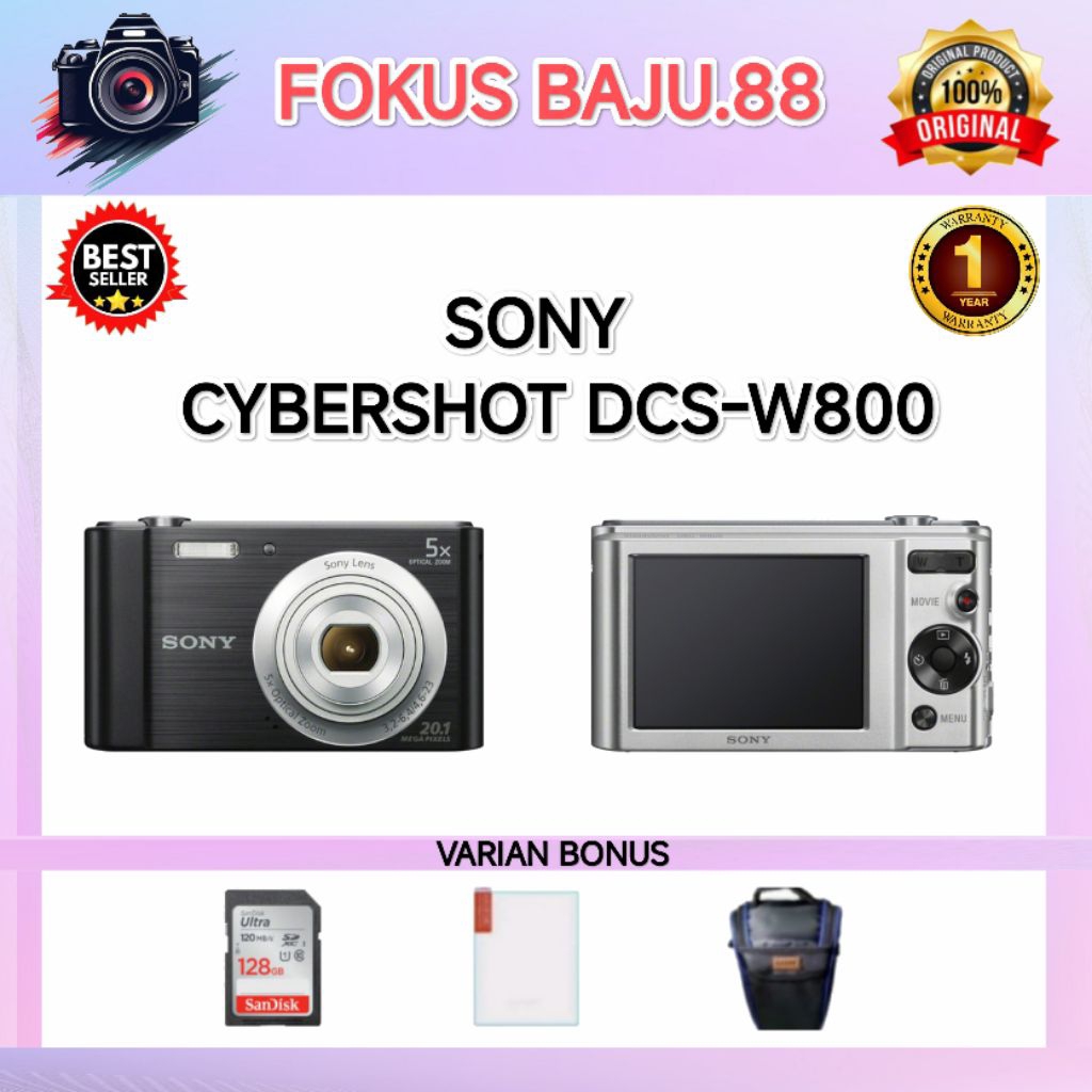 Jual SONY CYBERSHOT DSC-W800 KAMERA DIGITAL / KAMERA SONY DSC-W800 ...