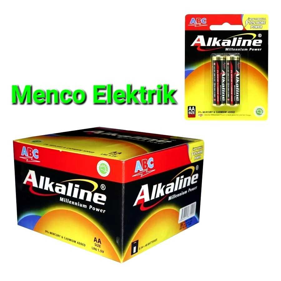 Jual Baterai ABC Alkaline AA A2 Isi 2 LR6 / Batre Alkaline ABC A2 ...