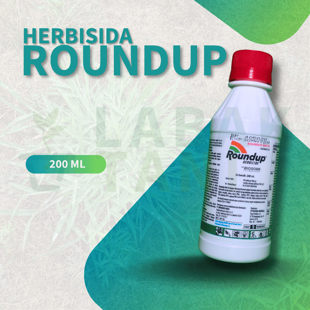 Jual Roundup 486SL 200 ml Herbisida Pembasmi Rumput dan Gulma | Shopee ...