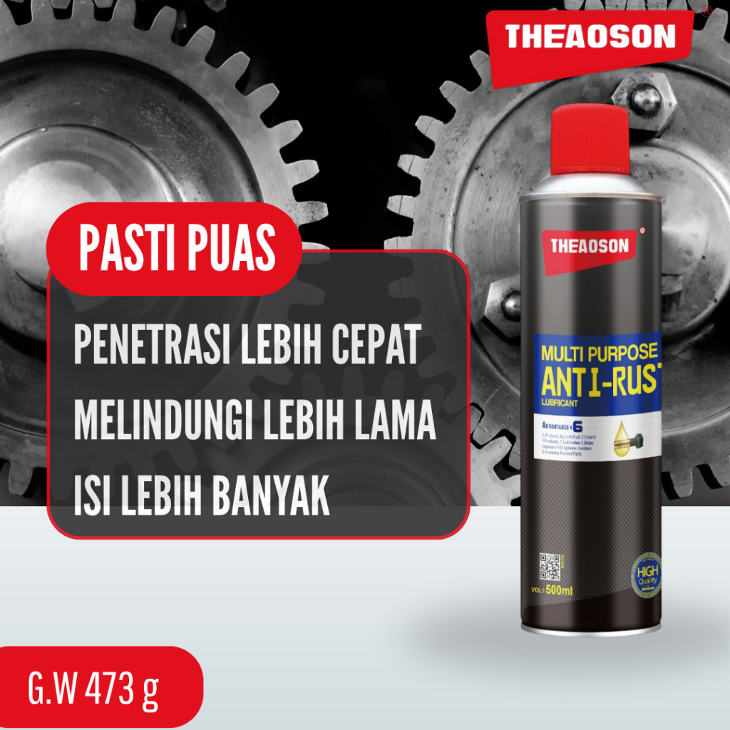 Jual Theaoson Anti rust Lubricant 500 ML / Pelumas Anti karat ...