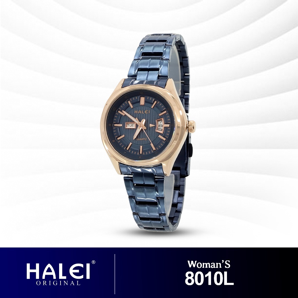 Jual HALEI IND 8010 L - Bergaransi Jam Tangan Wanita Halei Original ...