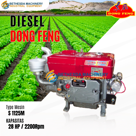 Jual Baru Diesel Dongfeng 30 PK 30 HP - Mesin Starter Dong feng S 1125M ...