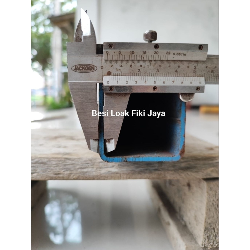 Jual Pipa Kotak 5cm×5cm Tebal 3mm Konstruksi Harga per 10cm | Shopee ...