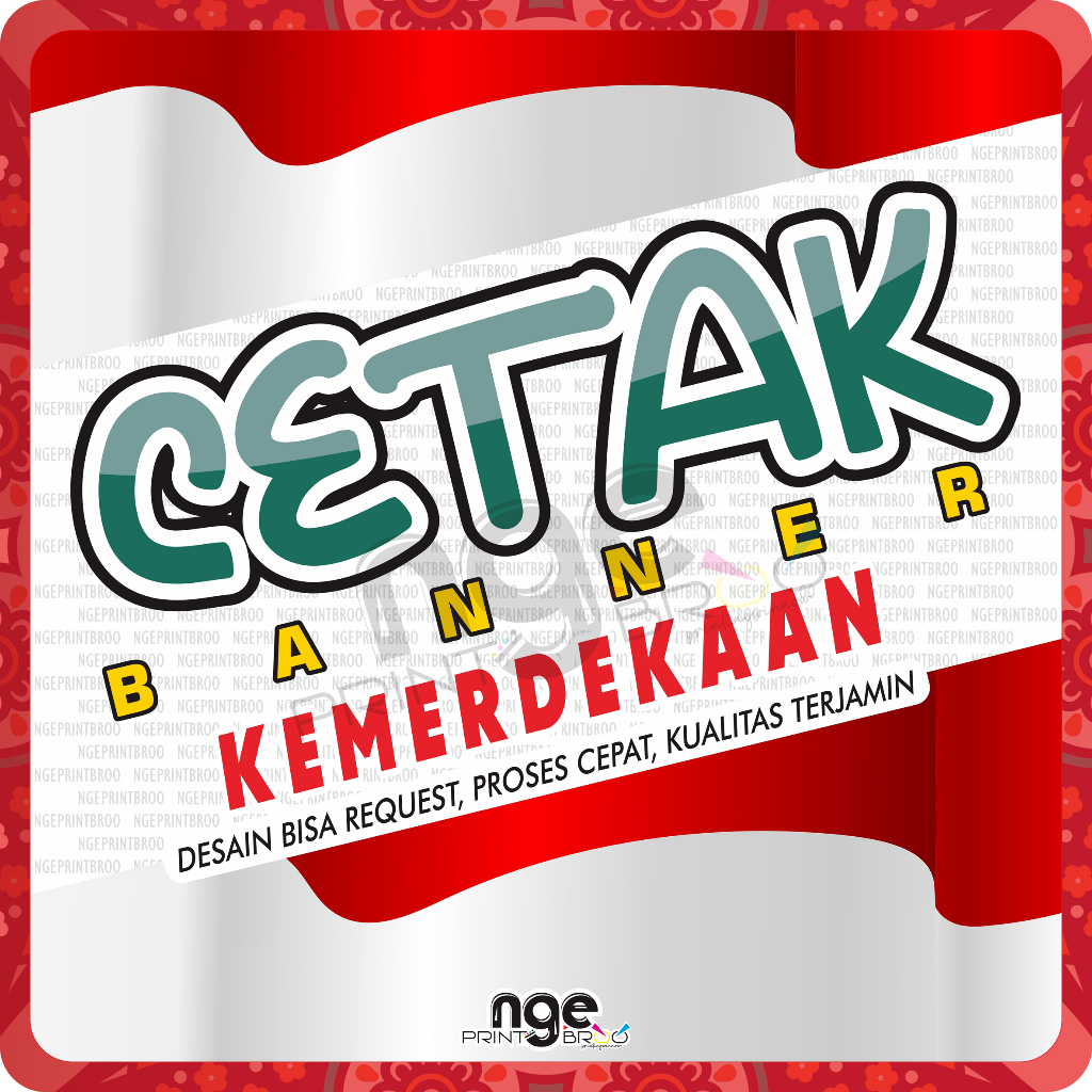 Jual Cetak banner/karnaval/set/free design/custom ukuran | Shopee Indonesia