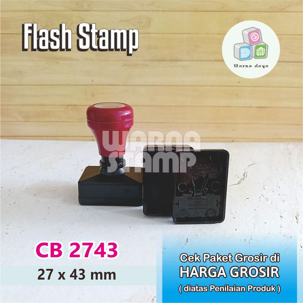 Jual Gagang Stempel Flash 2743 mm Paket Grosir 5 - 100 Biji / Gagang ...