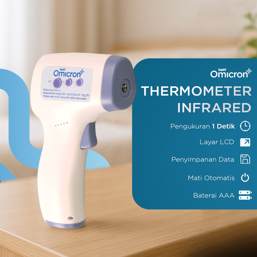 Jual Digital Infrared Body Temperature Thermometer Termometer Suhu ...