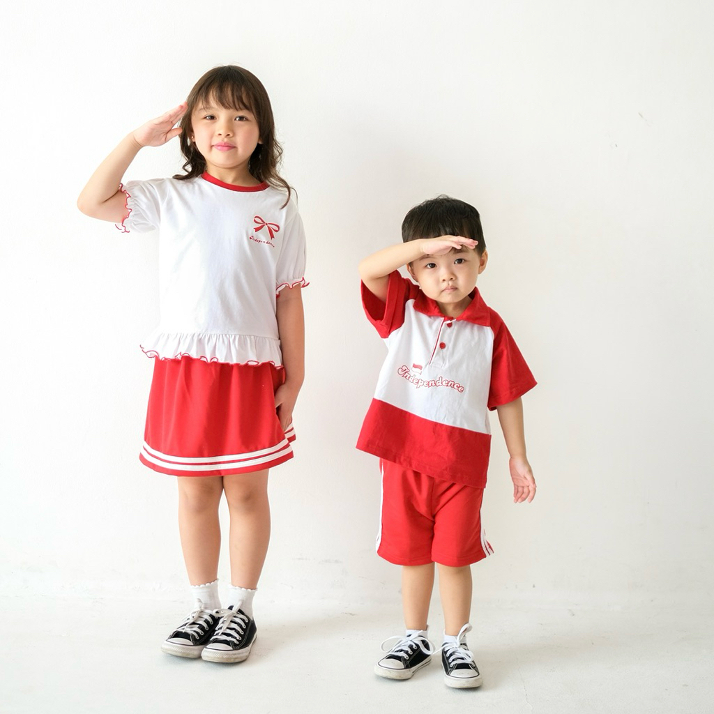 Jual INDEPENDENCE SERIES ANAK 1-10 TAHUN UNISEX | Setelan kemerdekaan ...
