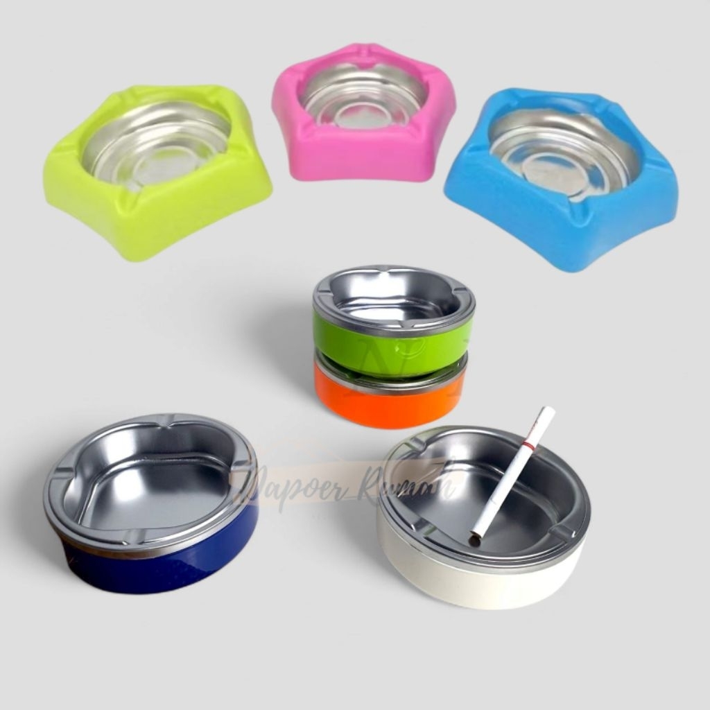Jual ASBAK STAINLESS WARNA/ASBAK BINTANG/ASBAK SEGI LIMA TEBAL | Shopee ...