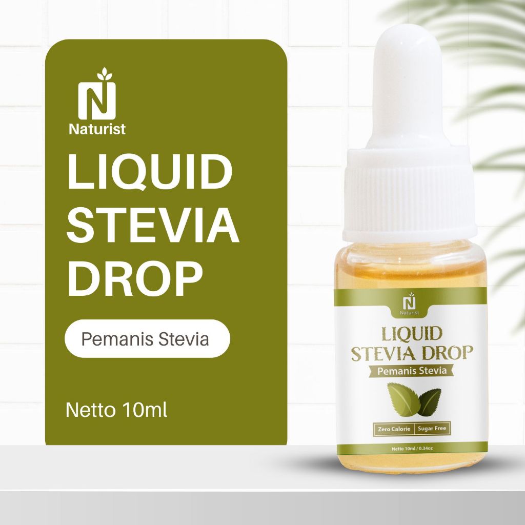 Jual NATURIST Stevia Cair Tetes 10ml Pemanis Alami Pengganti Gula ...