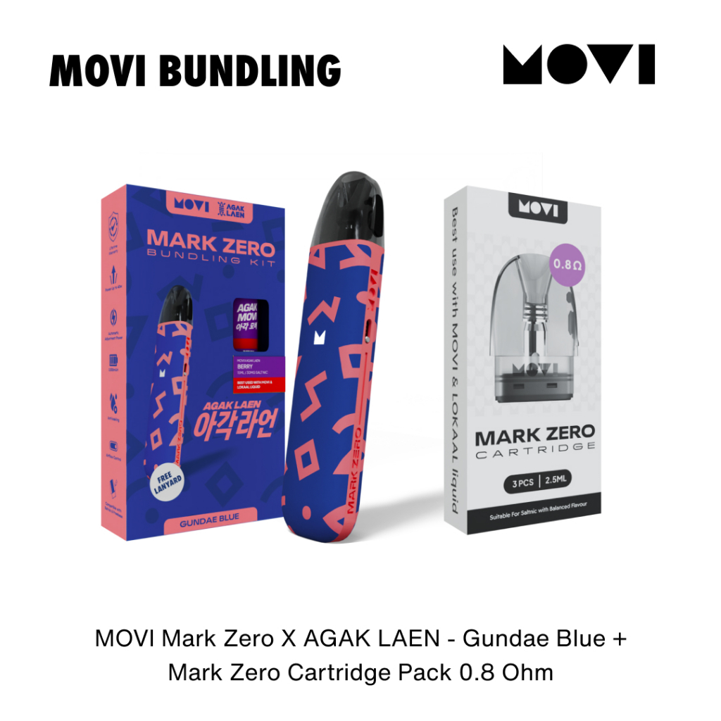 Jual BUNDLING POD MARK ZERO X AGAK LAEN GUNDAE BLUE - LQ MOVI AGAK ...