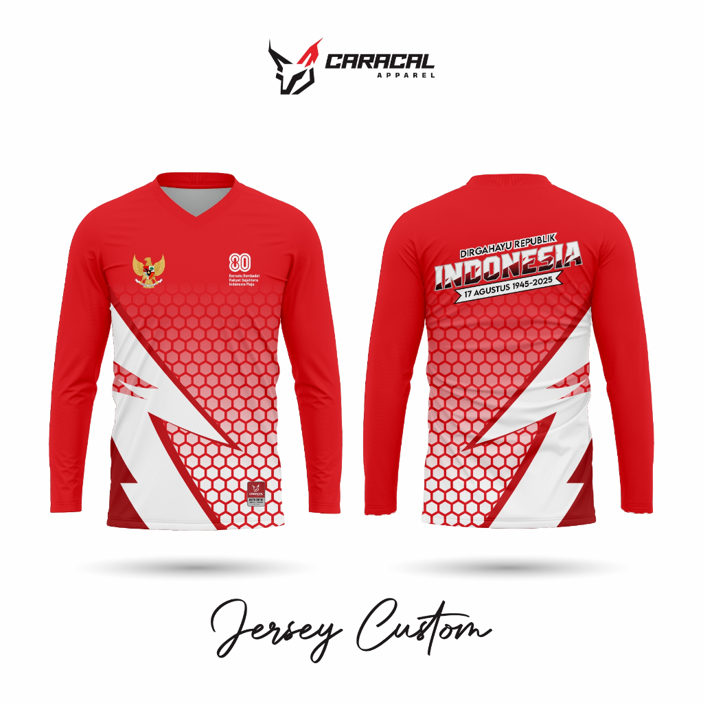 Jual JERSEY FULL PRINTING / JERSEY CUSTOM / LENGAN PANJANG / BAHAN ...