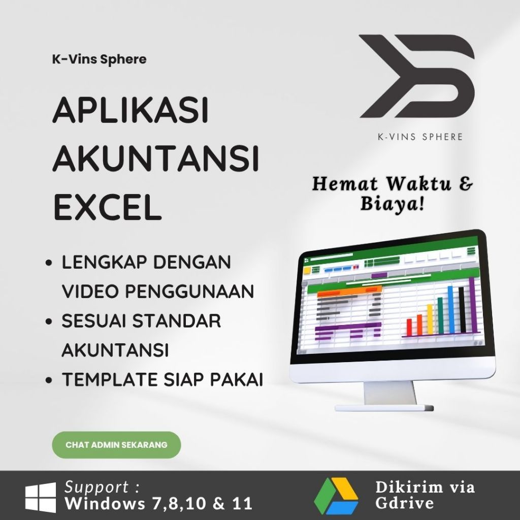 Jual Program Akuntansi Excel untuk UMKM – Lengkap: Jurnal, Laba Rugi ...