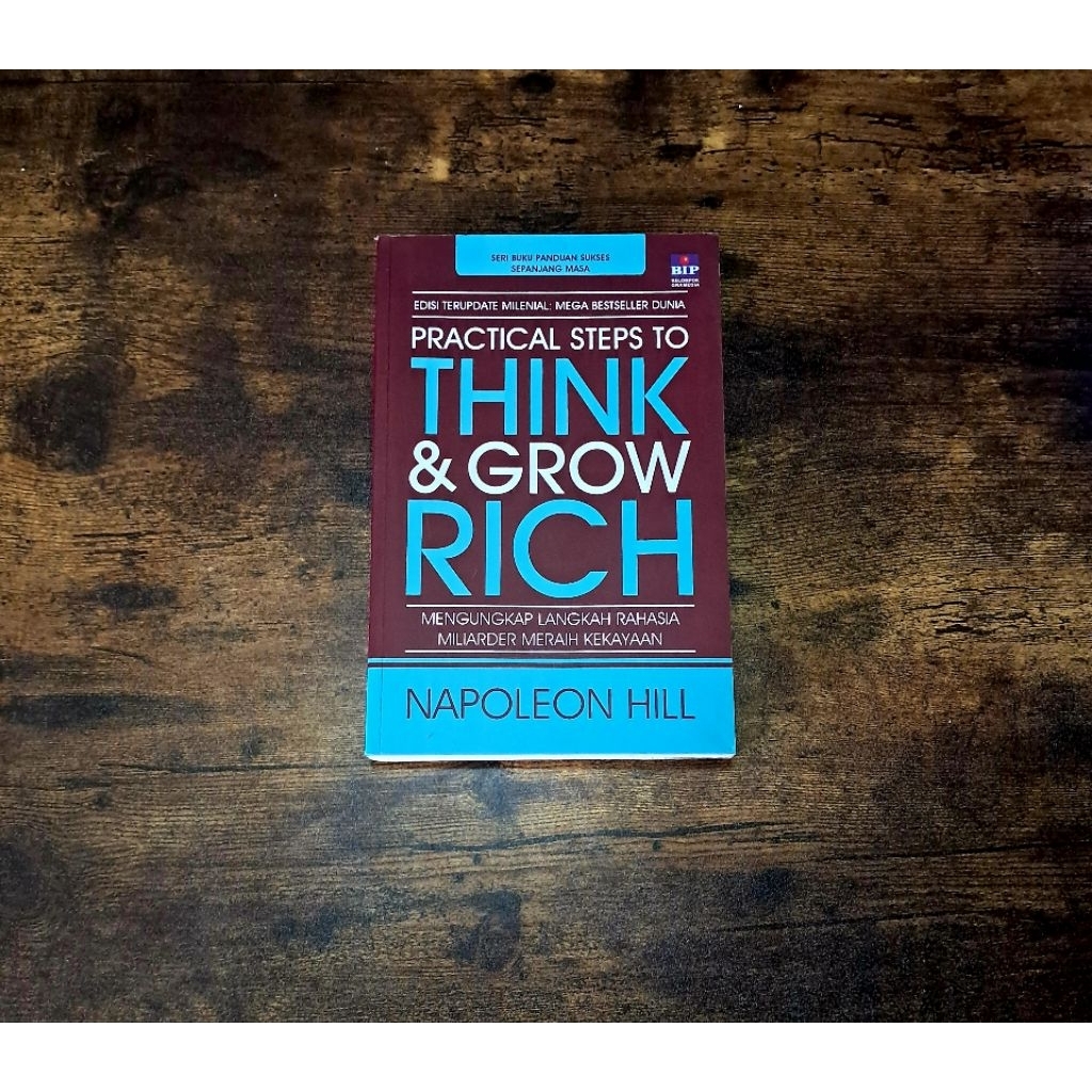 Jual PRCTICAL STEPS TO THINK & GROW RICH - NAPOLEON HILL | Shopee Indonesia
