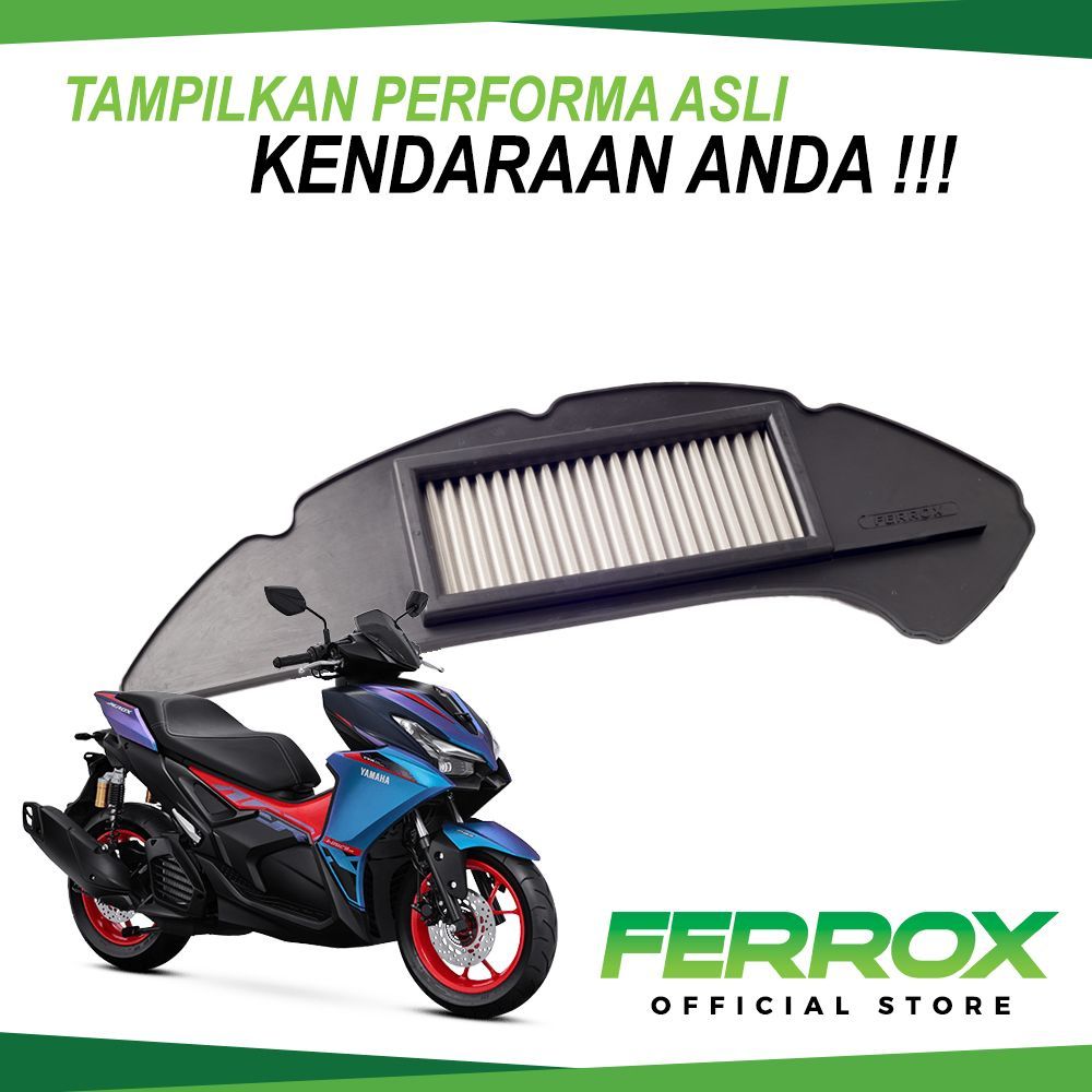 Jual FERROX Filter Udara YAMAHA New Nmax Turbo New Aerox Alpha New Nmax ...