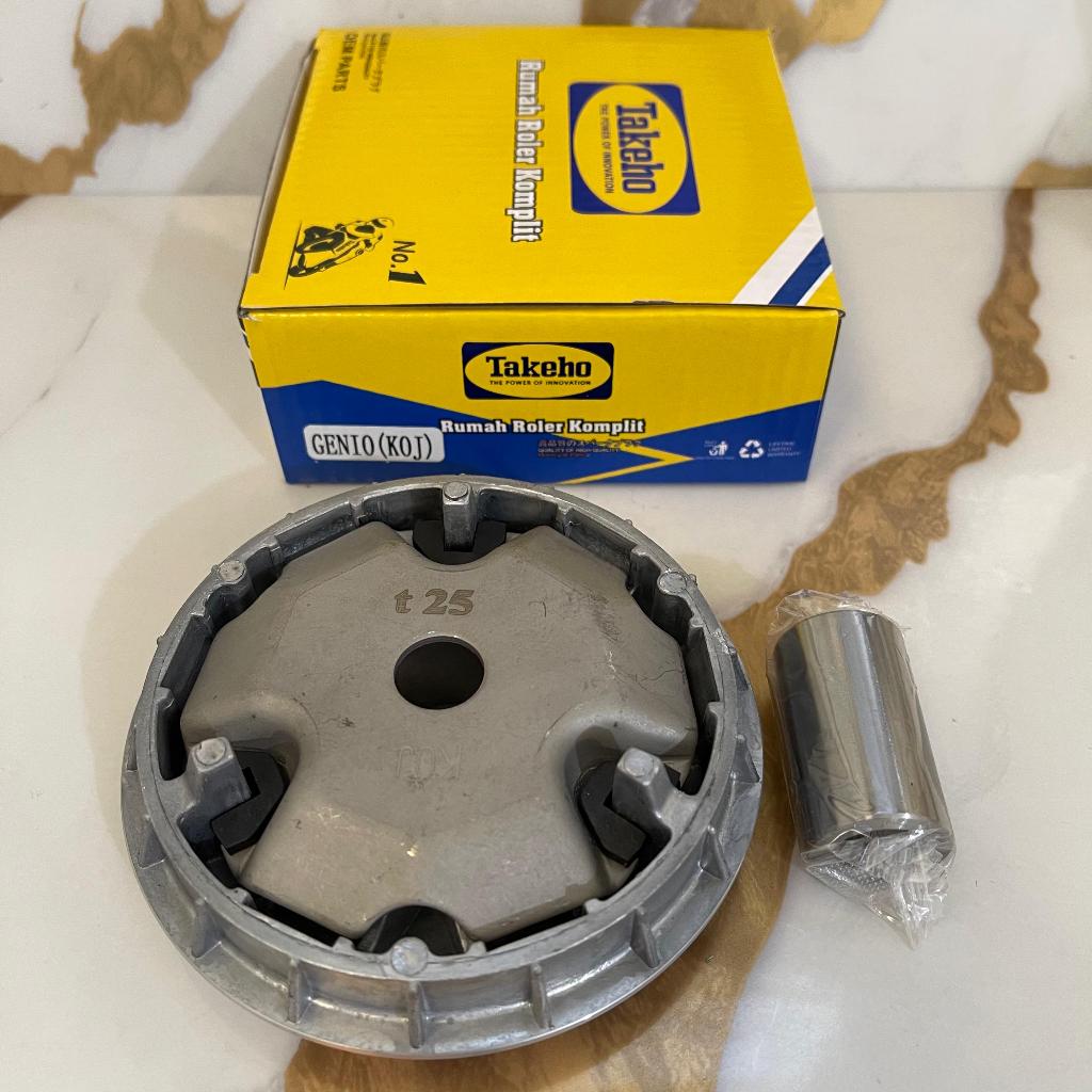 Jual TAKEHO - RUMAH ROLLER ASSY (KOMPLIT) MOTOR GENIO (K0J) | Shopee ...