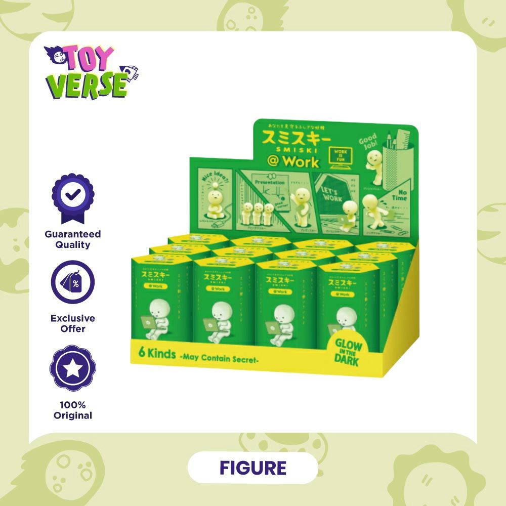 Jual Gramedia Toyverse - Smiski Mystery Box Collectible Items Work ...