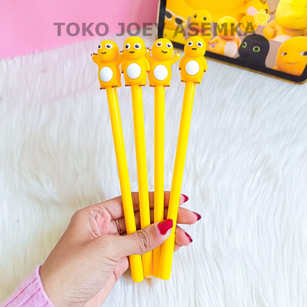 Jual PULPEN GEL NAILONG YELLOW DRAGON TINTA PEN PENA BOLPEN NAGA KUNING ...