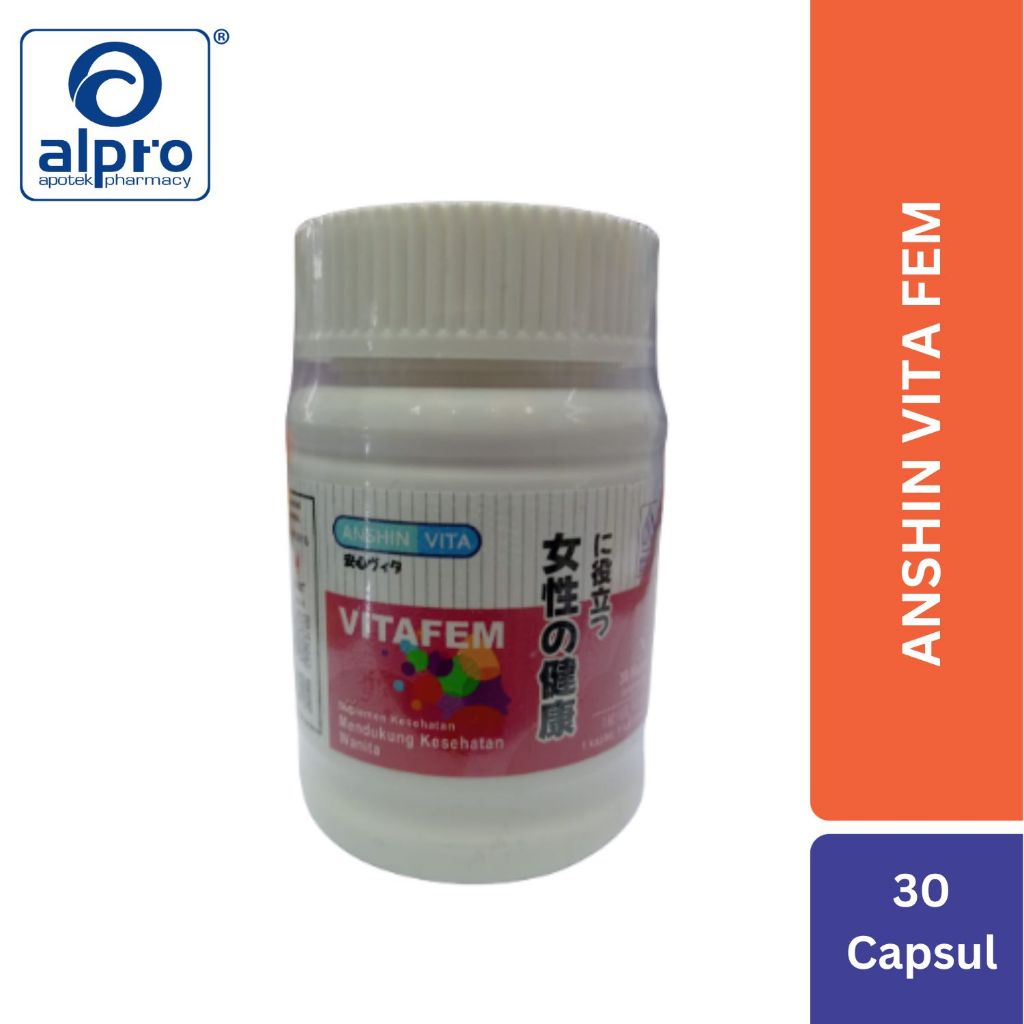 Jual Anshin Vita Vitafem 30'S | Shopee Indonesia