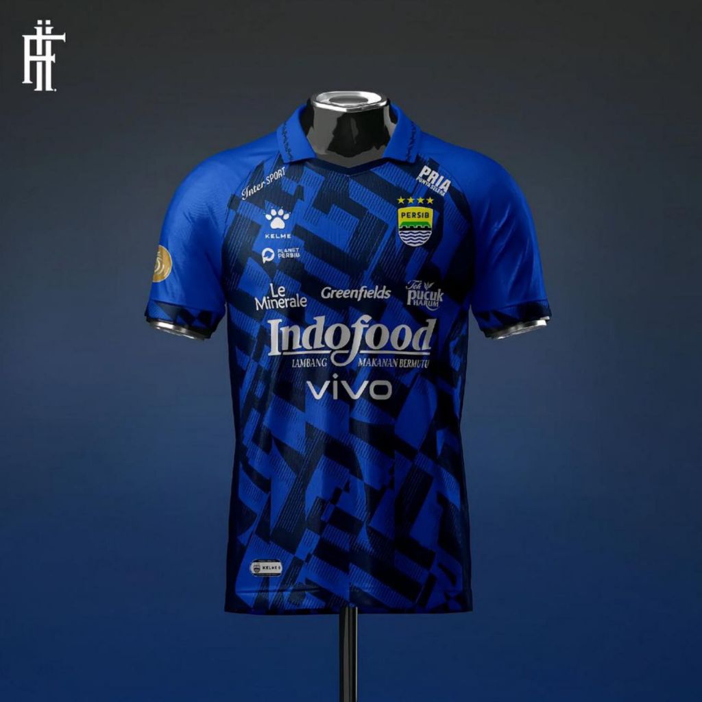 Jual Jersey PERSIB Bandung, Kelme Home 2025 2026 Baju Bola Terbaru 25 ...