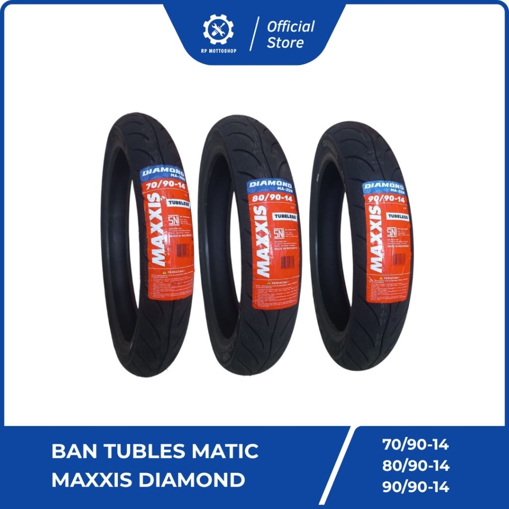 Jual Maxxis Ban Tubles Matic Ring 14 Beat Mio Vario | Shopee Indonesia