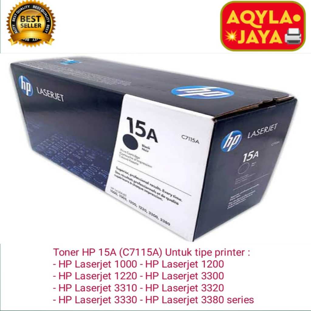 Jual Toner HP 15A Black (C7115A) | Shopee Indonesia