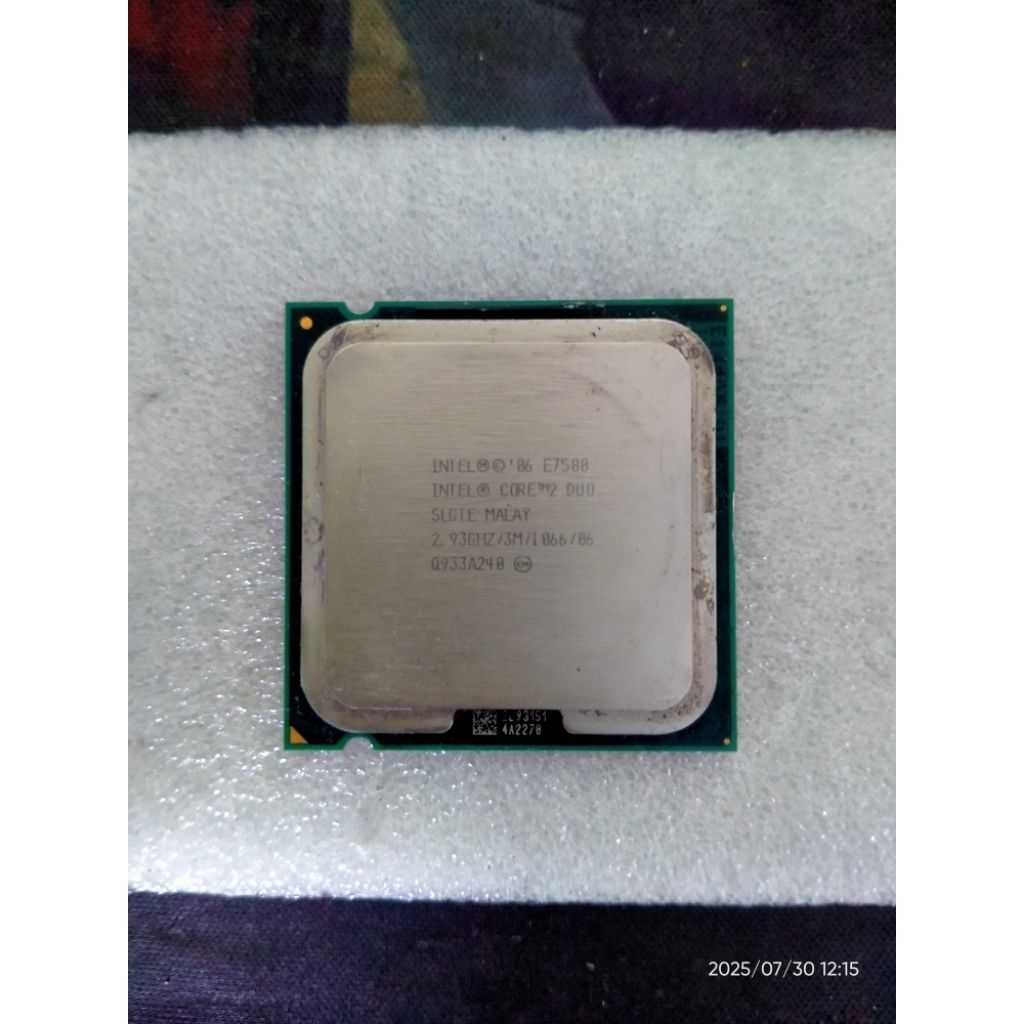Jual Processor intel core 2 duo E7500 2.93ghz | E7400 2.8ghz | Shopee ...