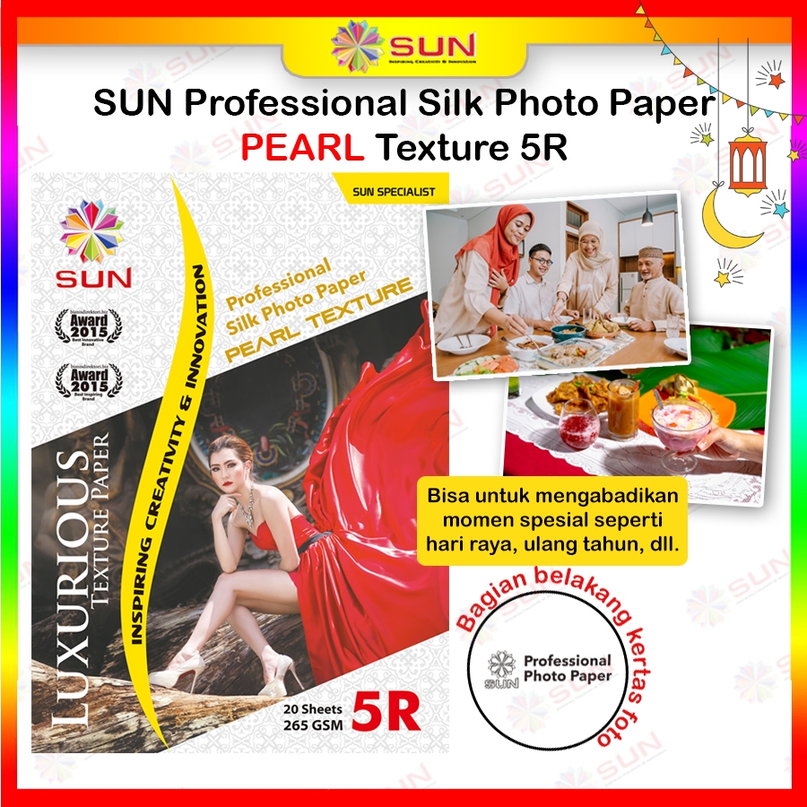 Jual Kertas Foto 5R Doff Silky Texture Kulit Jeruk - SUN Professional ...