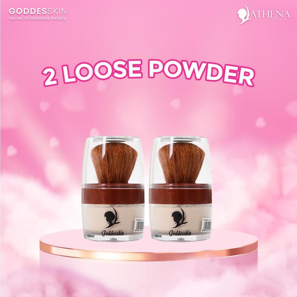Jual Goddesskin - 2 BOX LOOSE POWDER IVORY/NATURAL | Shopee Indonesia