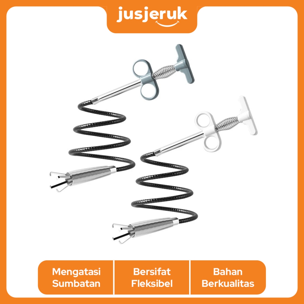 Jual JFactory Kawat Pembersih Saluran Pipa Penjepit Kawat Kotoran Lubang Wastafel | Shopee Indonesia