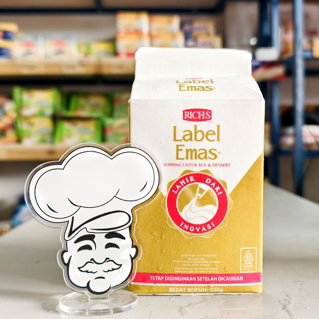 Jual Rich Gold Label Whipping Cream 500Gr / Whip Cream Gold Label 500Gr ...