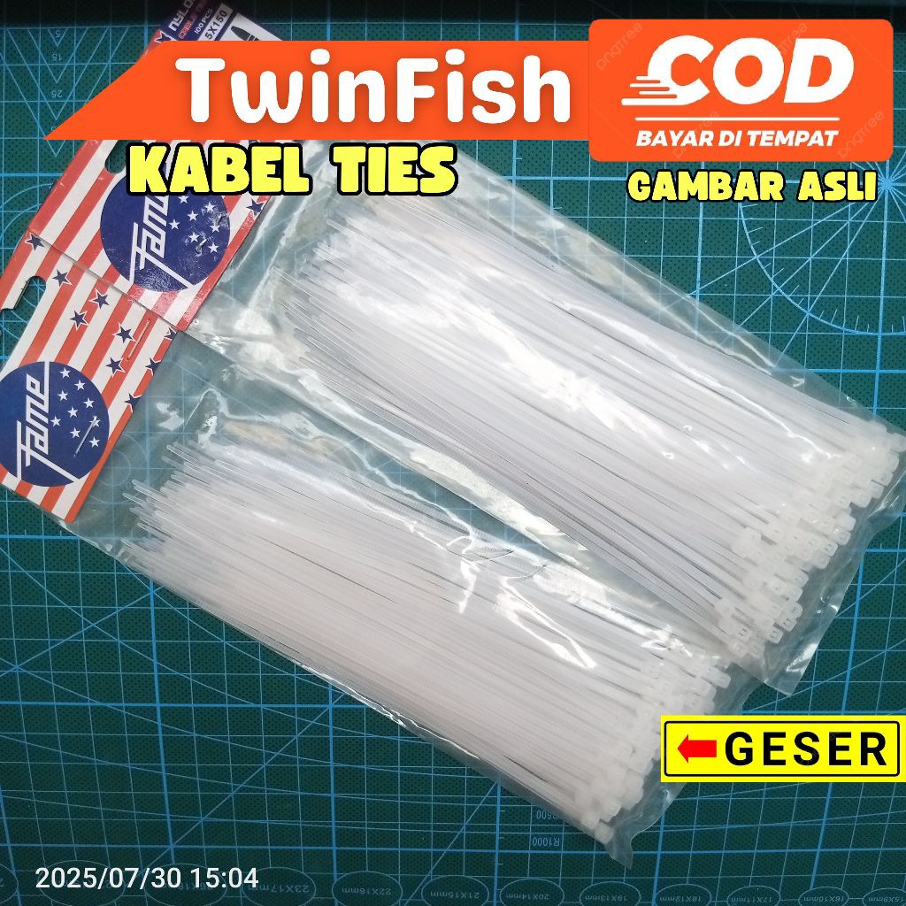 Jual kabel ties kabel tis cable tis cable ties 2.5x150mm | Shopee Indonesia