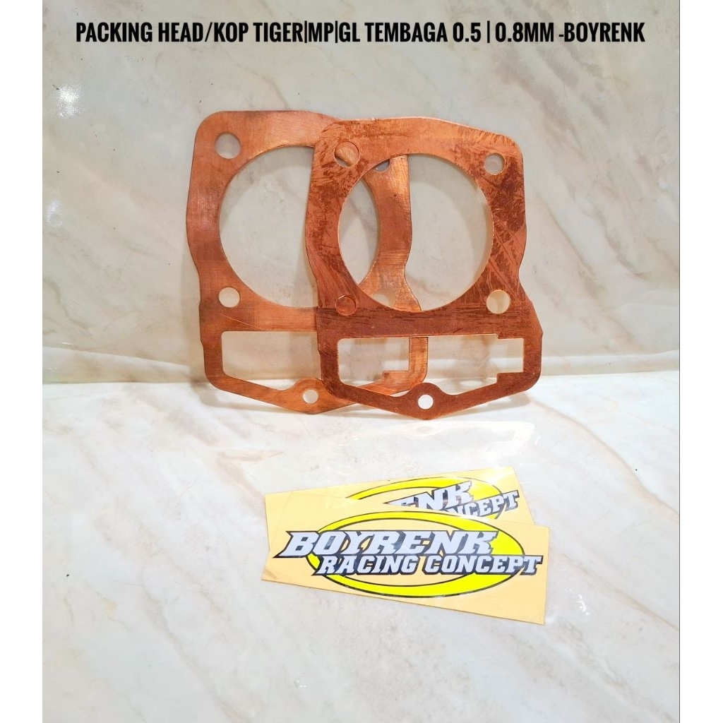 Jual PACKING HEAD | KOP TIGER | MP | GL TEMBAGA 0.5 0.8MM -BOYRENK ...
