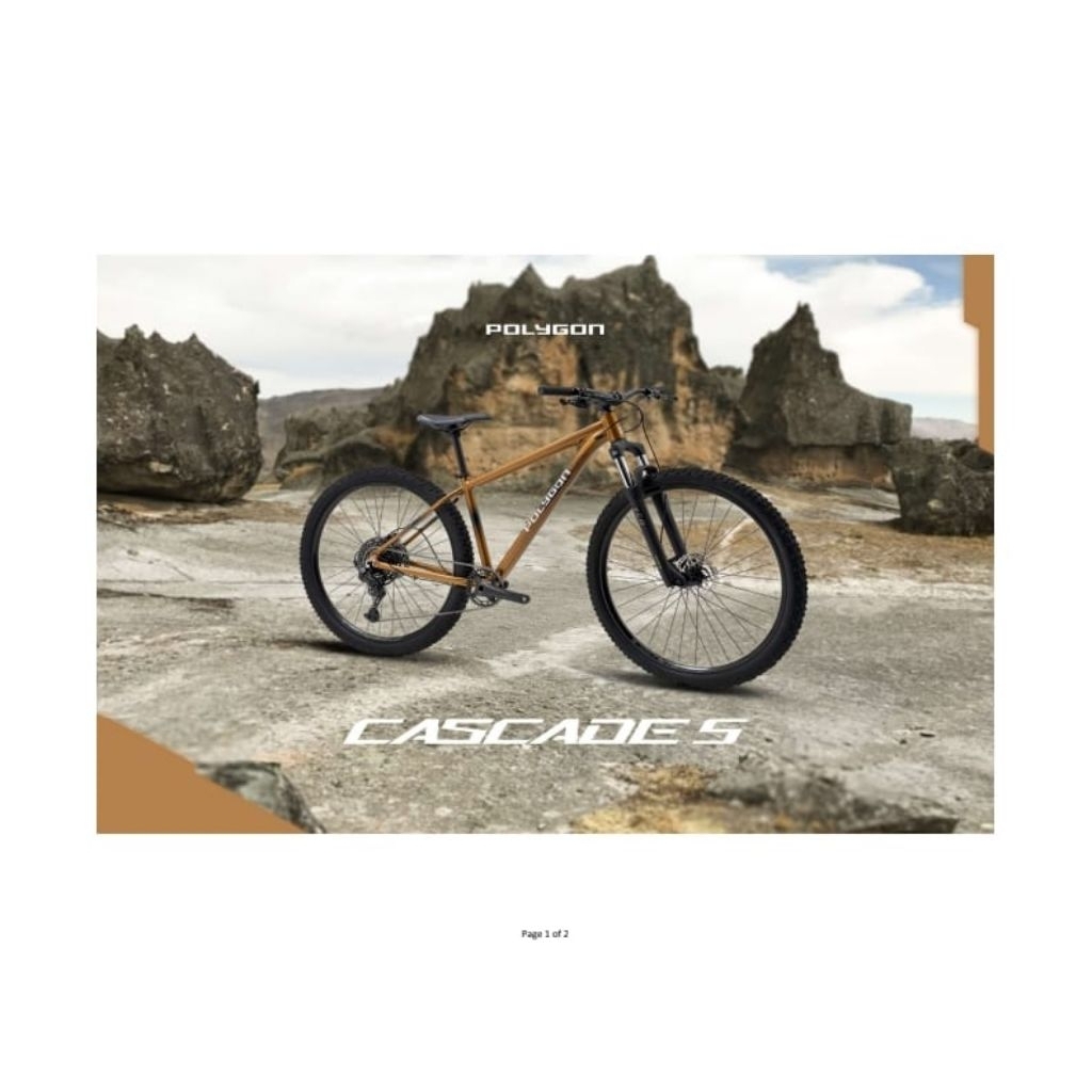Jual Sepeda MTB Polygon Cascade 5 new 2025 27,5 inchi 1×10 speed ...
